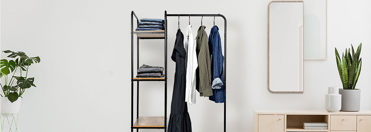 Open Wardrobe Units | Modern Open Wardrobes – The Urban Mill
