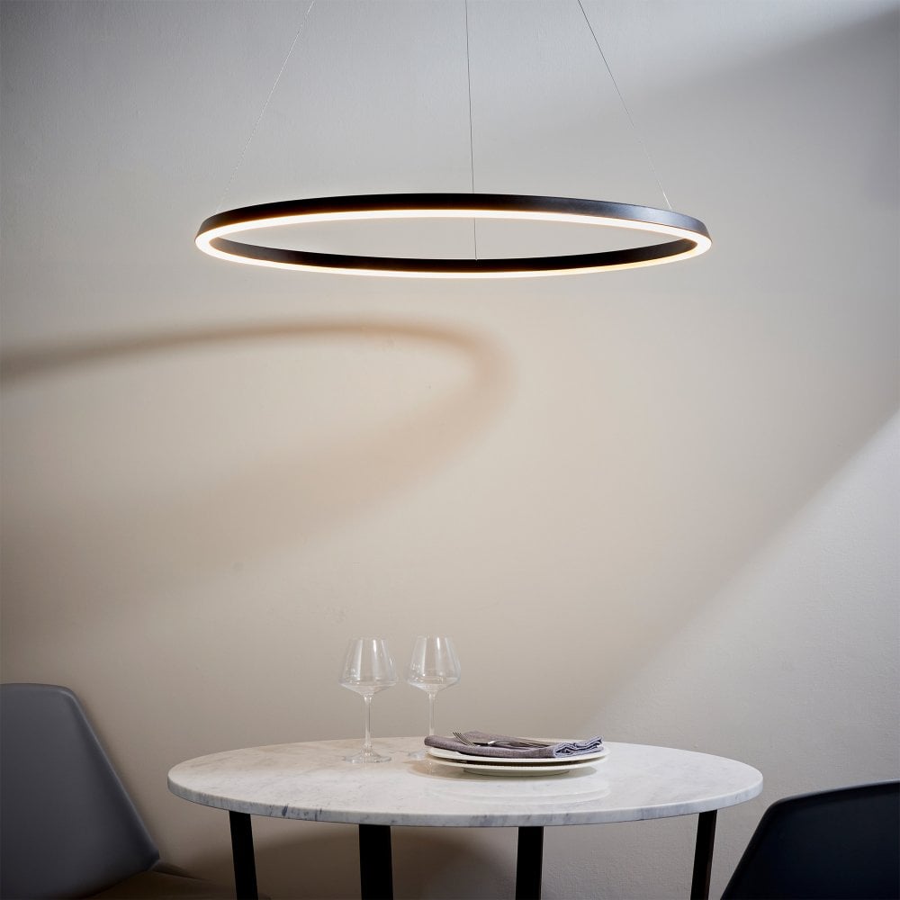 Architectural Circular Pendant Light - Black – The Urban Mill